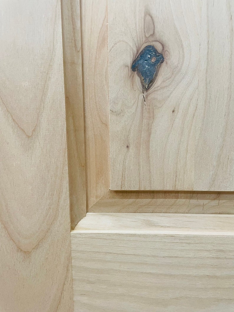 Solid Alder Two Panel Door - Etsy