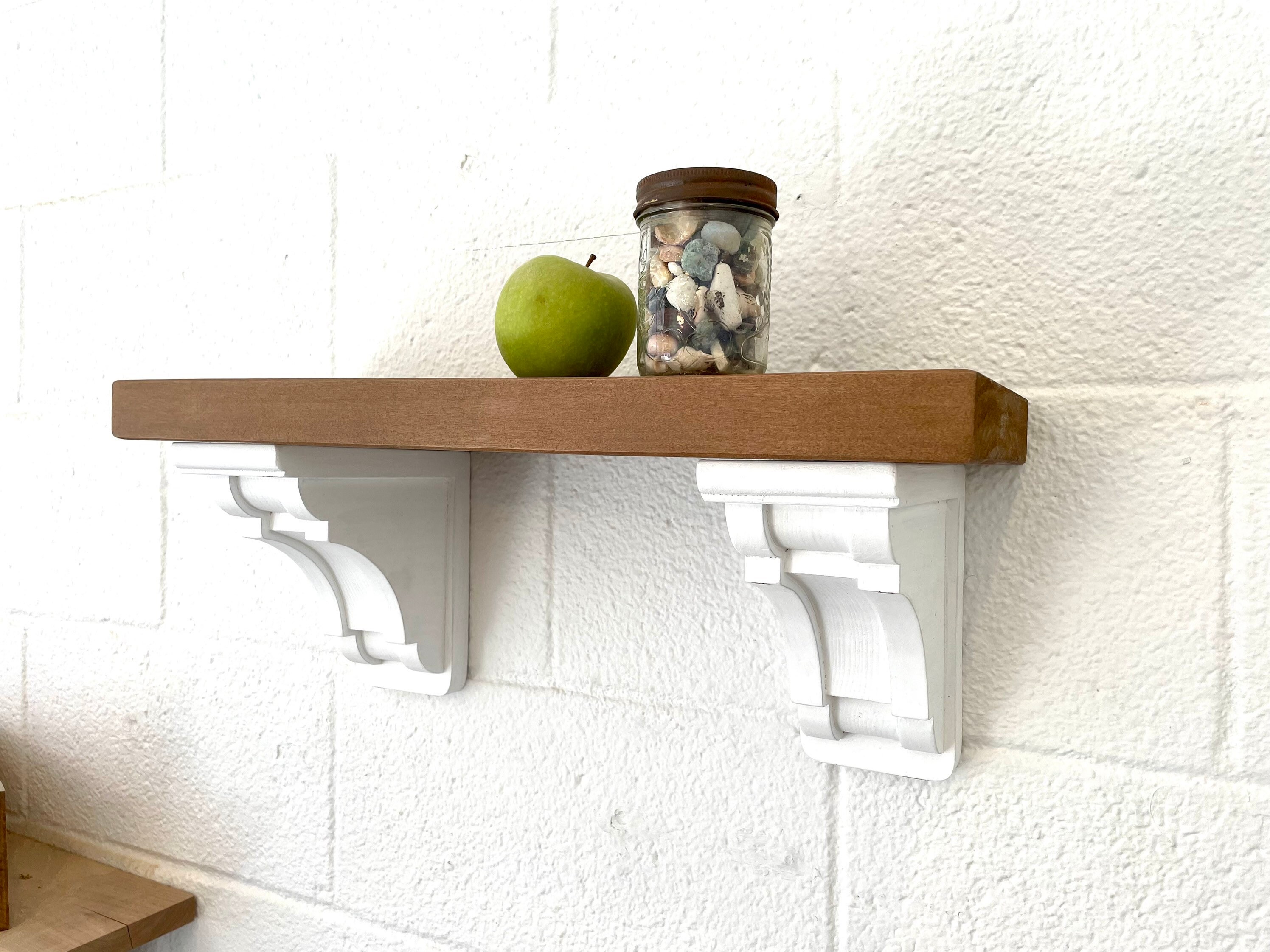 Shelf and Corbels Live Edge Shelving - Etsy
