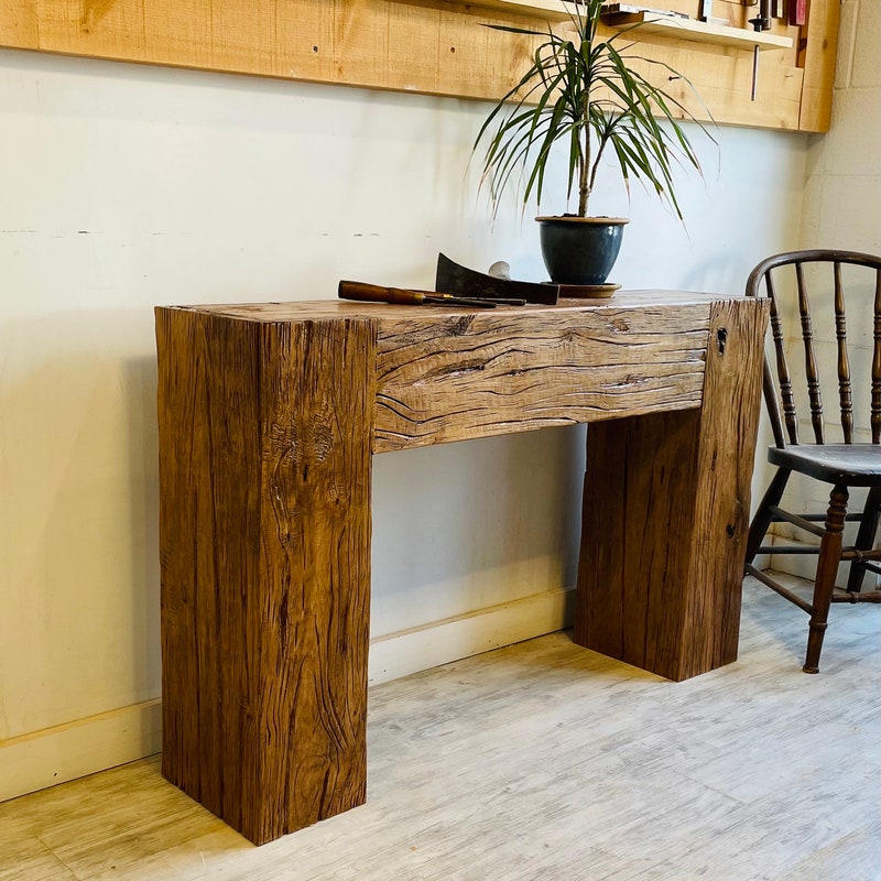 Beam Console Table - Etsy