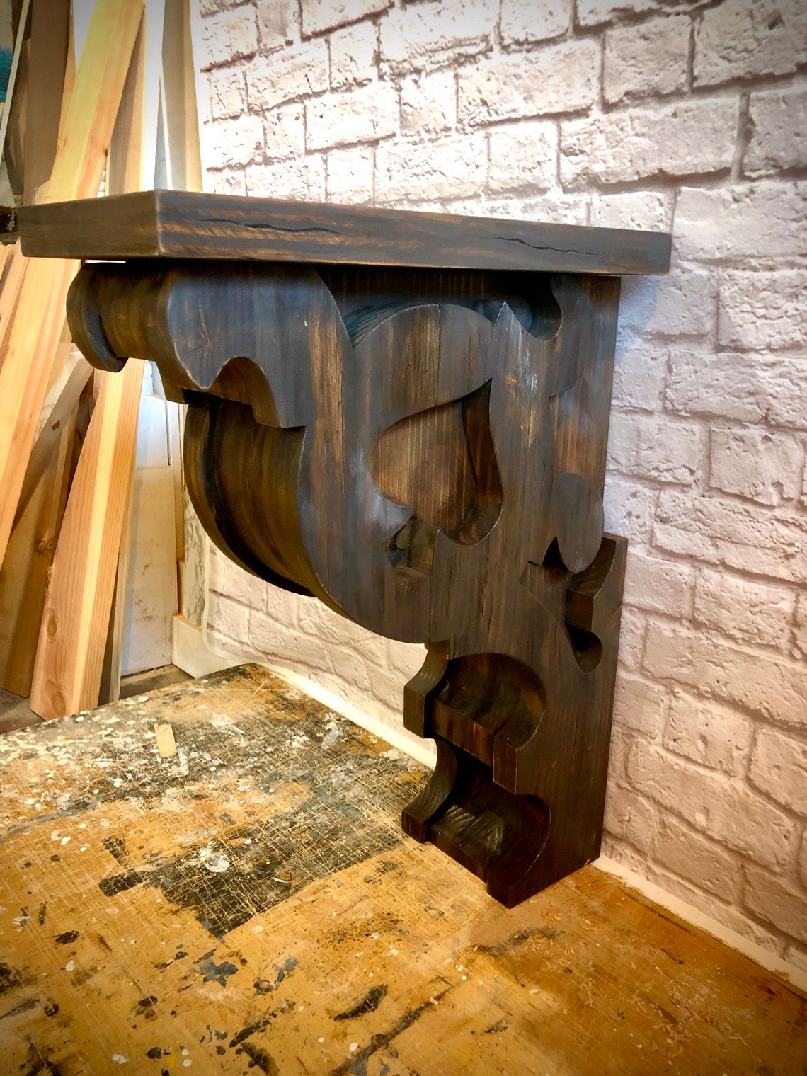 Dover Castle Corbels Furniture Leg Corbels Desk Supports - Etsy