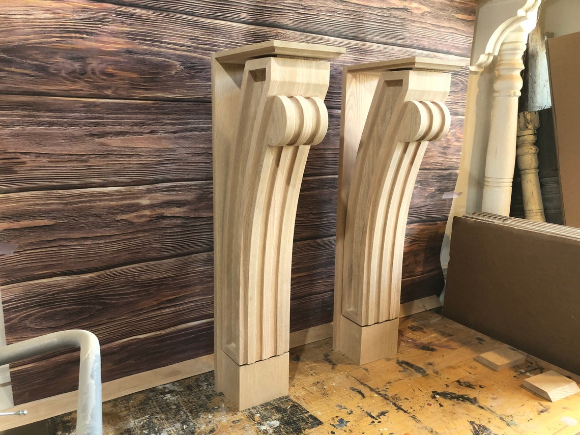 Large Kitchen island corbel countertop supports | Etsy
