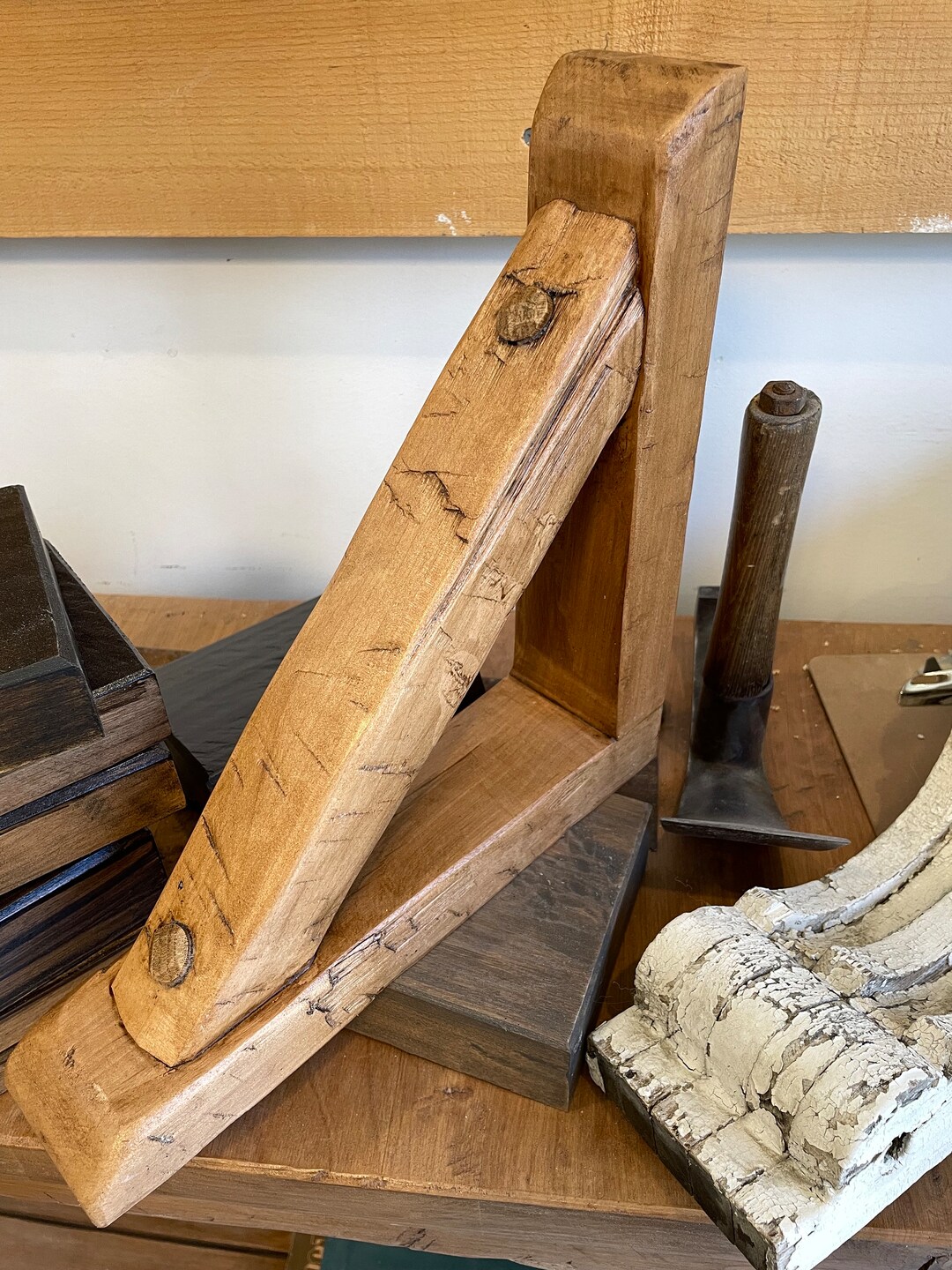 Primitive Boho Bracket, Bohemian Style, Primitive Shelf Bracket - Etsy