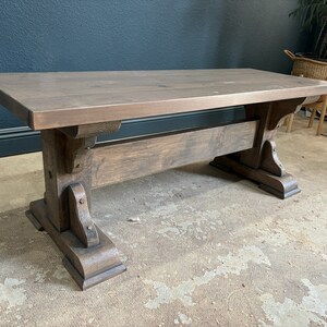 Sturdy Wood Bench - Etsy