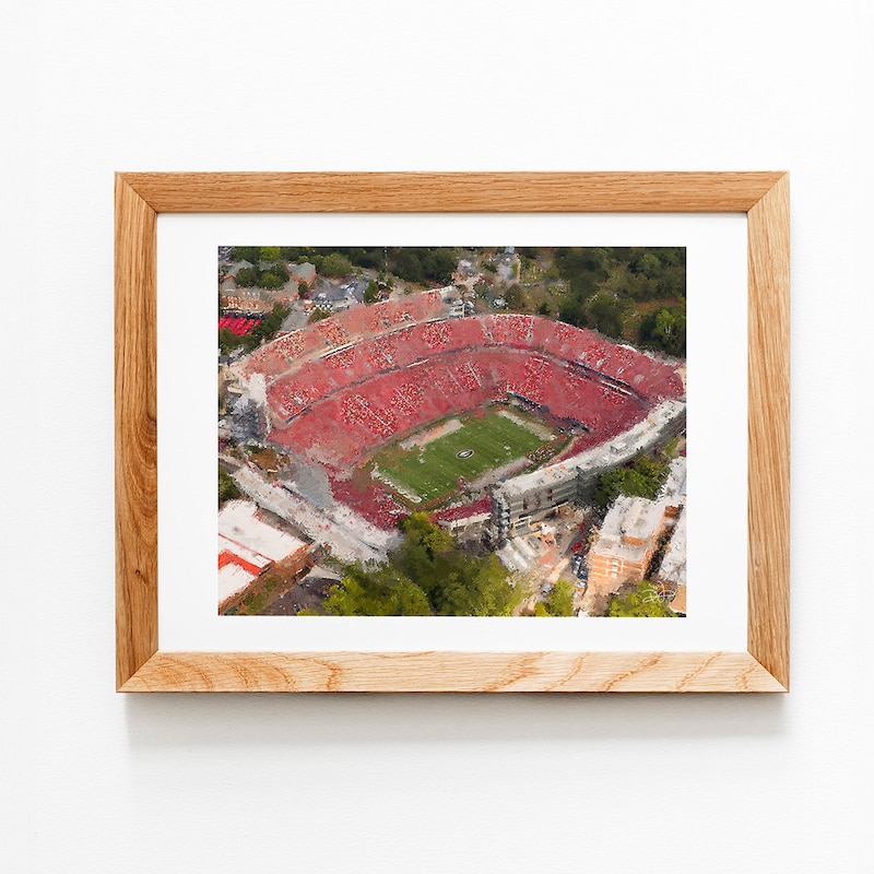 Uga Stadium Png - Etsy