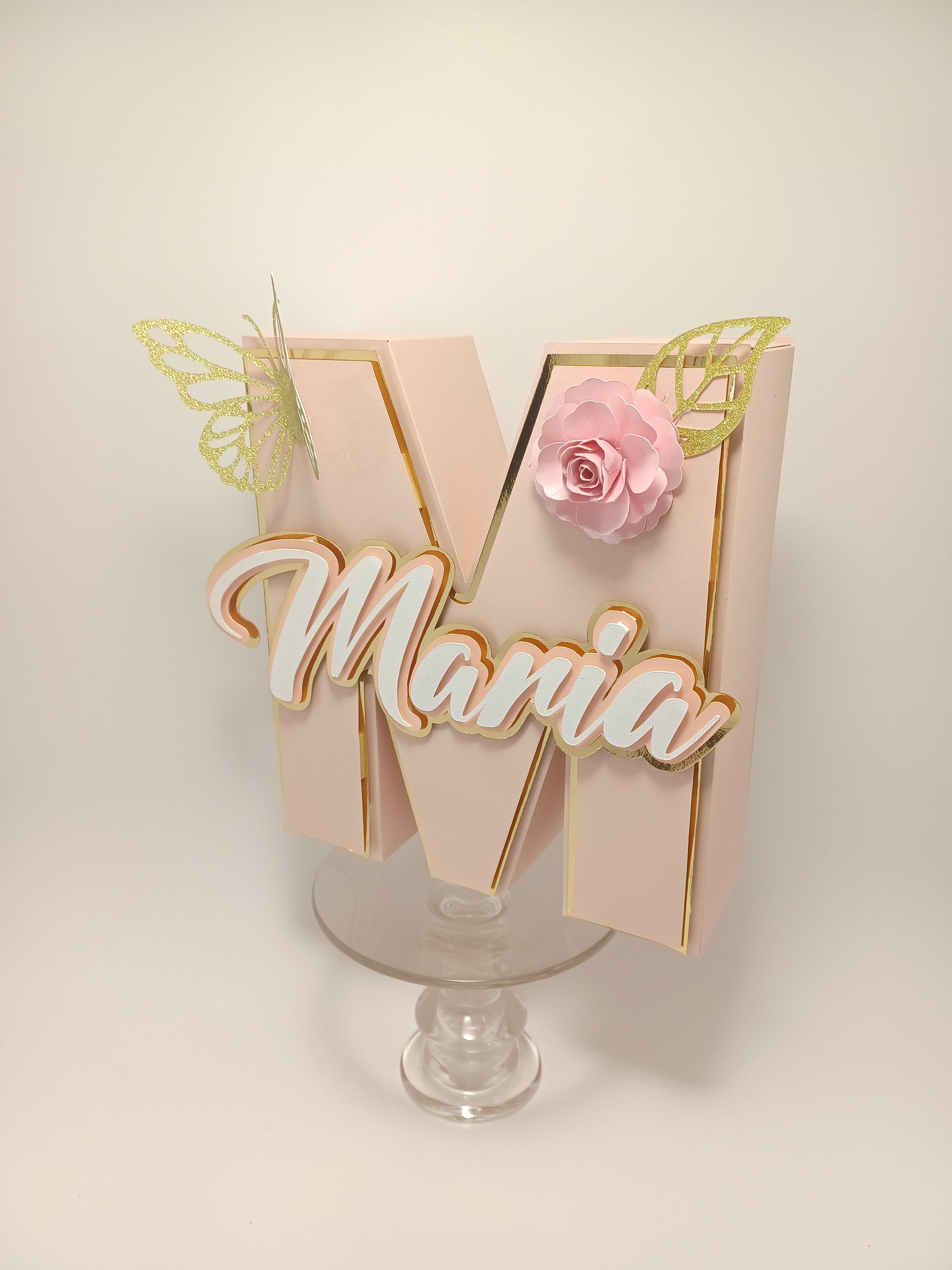 3d Letter, Name in 3d Letter, Custom Letter, Gift 3d Letter, Birthday ...