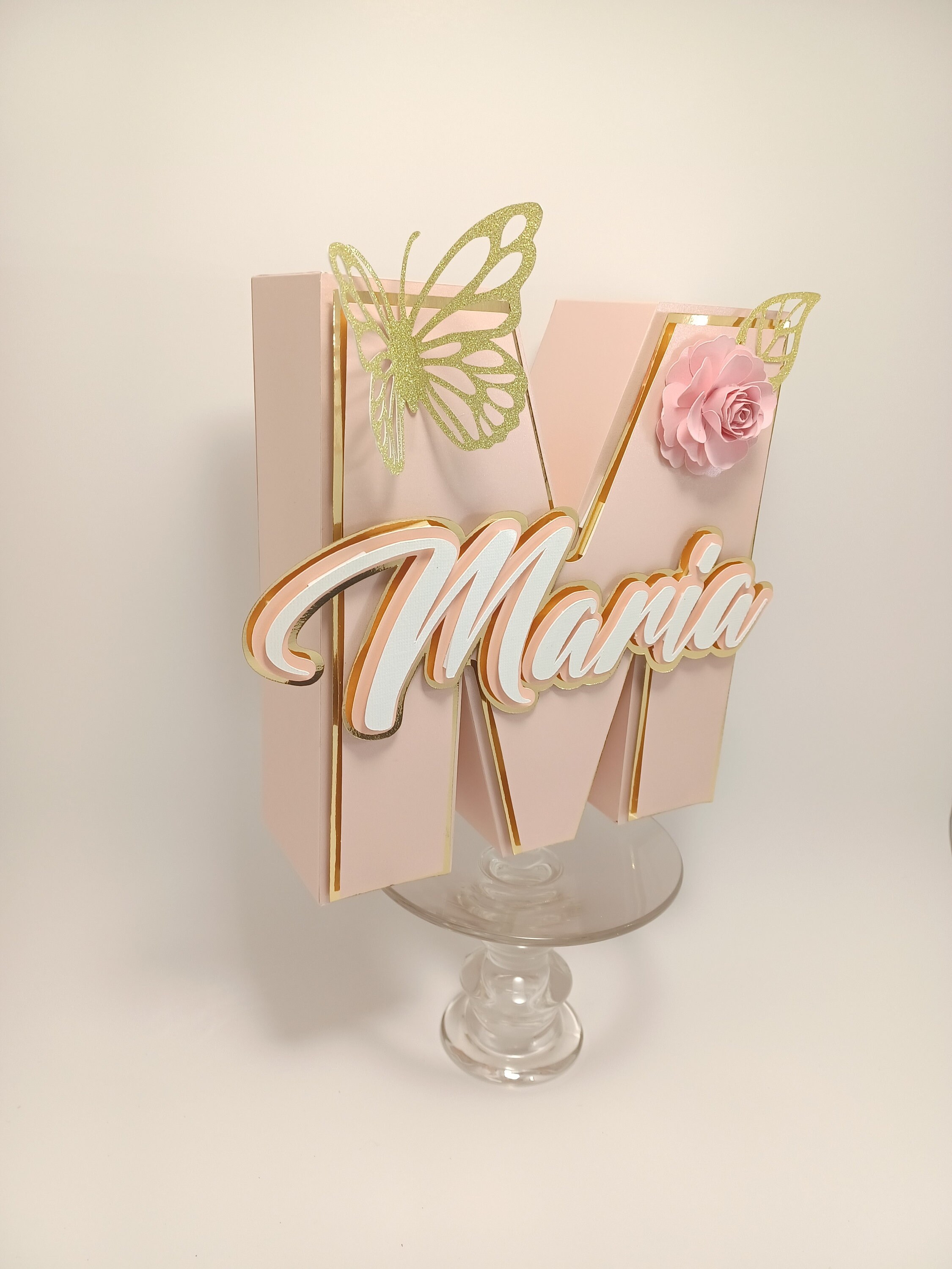 3d Letter, Name in 3d Letter, Custom Letter, Gift 3d Letter, Birthday ...
