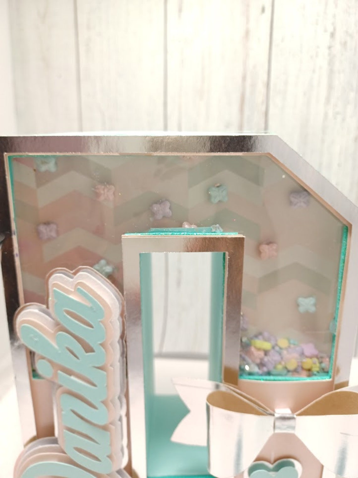 8in 3D Letter, Shaker 3D Letter, Customized 3D Letter, Initial 3D ...