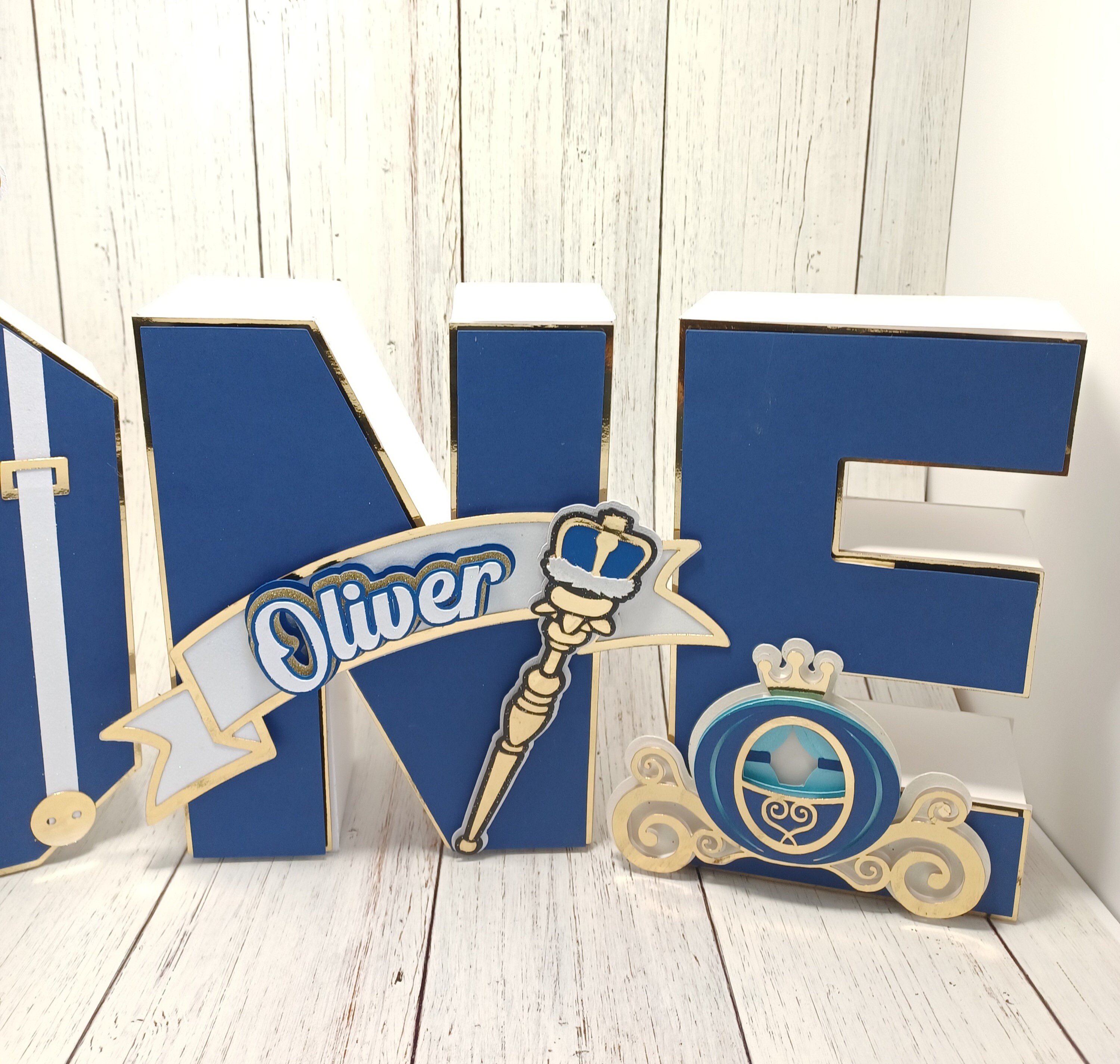 8in 3D Letter Number ONE 3D Letter Party Decor Room Decor - Etsy