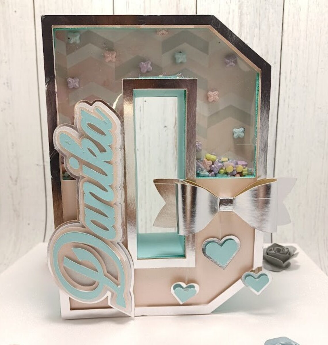 8in 3D Letter, Shaker 3D Letter, Customized 3D Letter, Initial 3D ...