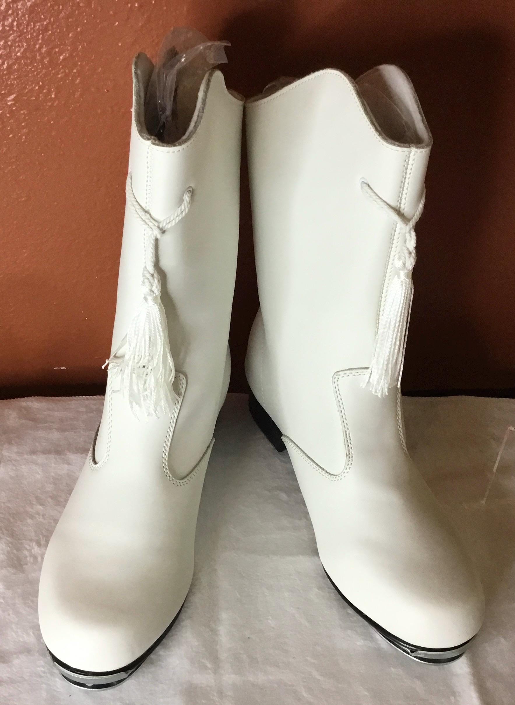 Style Plus 1225 Leather Majorette Boots With *SUPER TAPS* Included. - Etsy