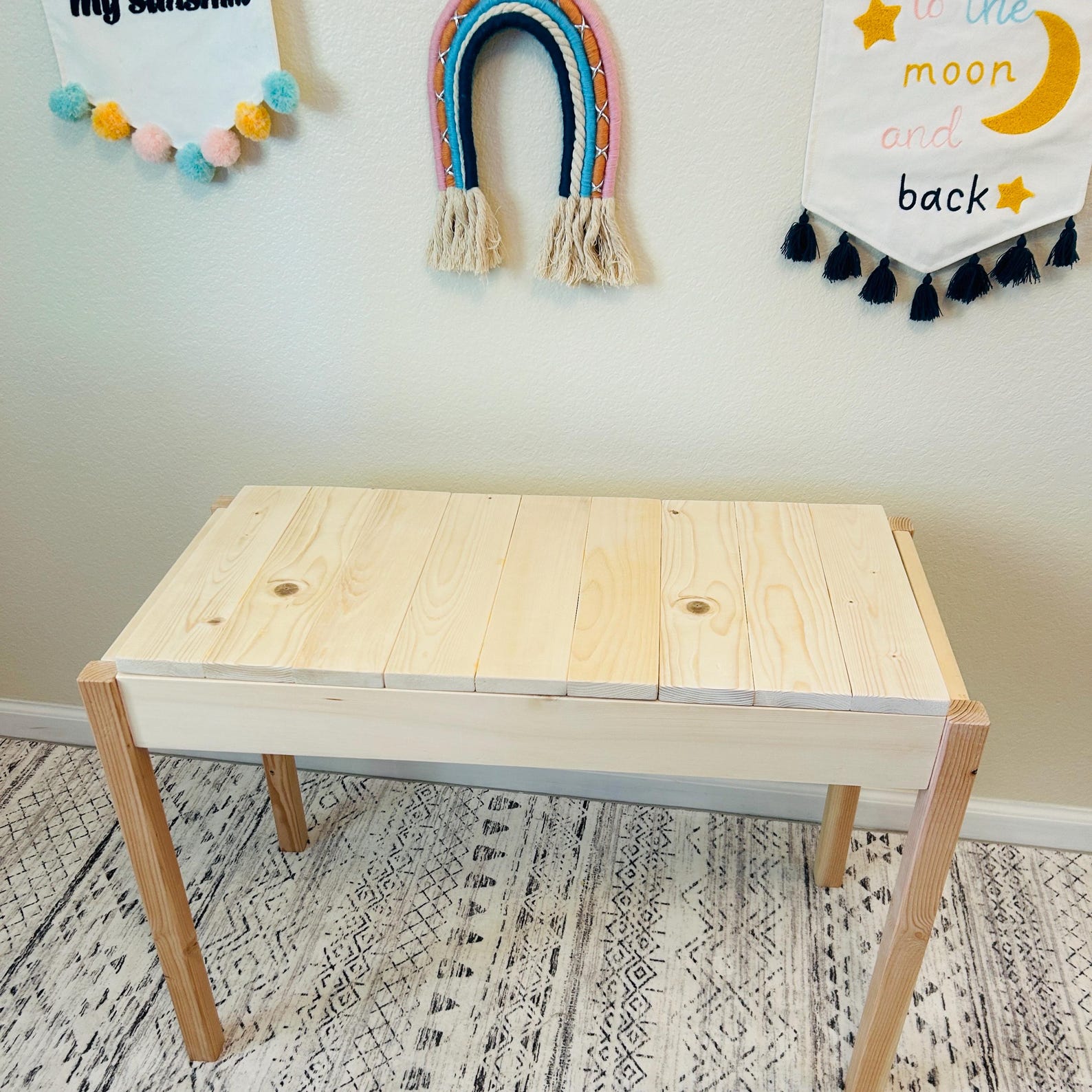 Sensory, Building Block, Activity, Montessori Table - Multi ...