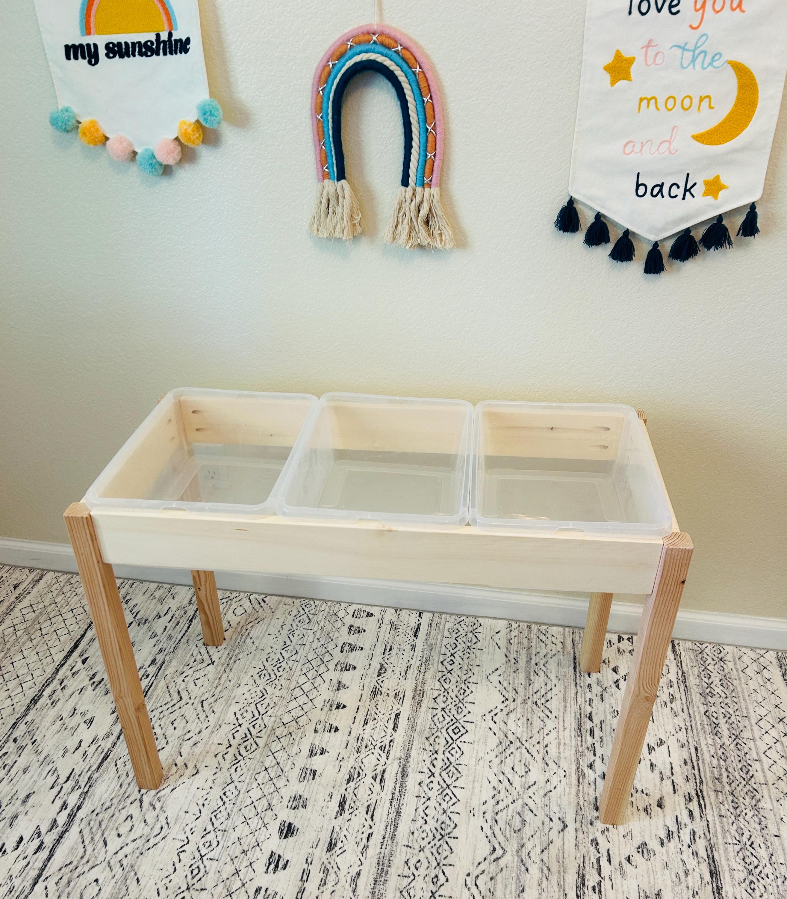Sensory, Building Block, Activity, Montessori Table - Multi ...