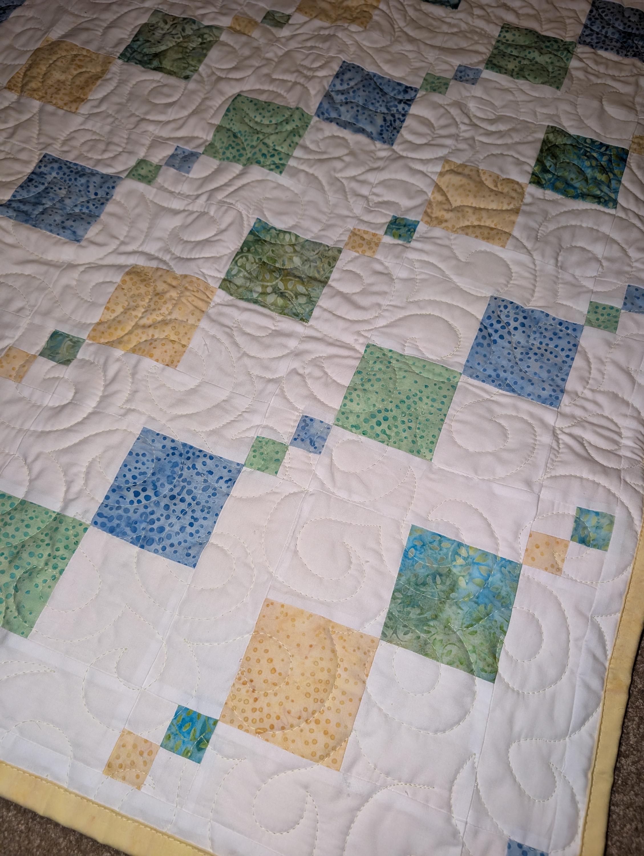 PATTERN Only - Simply Sweet Baby Quilt, 43” X 43”, Tummy Time Play Mat ...