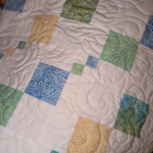 PATTERN Only - Simply Sweet Baby Quilt, 43” X 43”, Tummy Time Play Mat ...