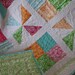Windy 4-patch Quilt Pattern, Beginner Friendly Baby Quilt (PDF Pattern ...