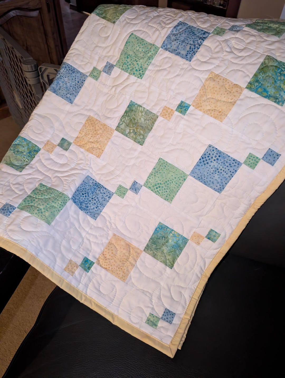 PATTERN Only - Simply Sweet Baby Quilt, 43” X 43”, Tummy Time Play Mat ...