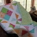 Windy 4-patch Quilt Pattern, Beginner Friendly Baby Quilt (PDF Pattern ...