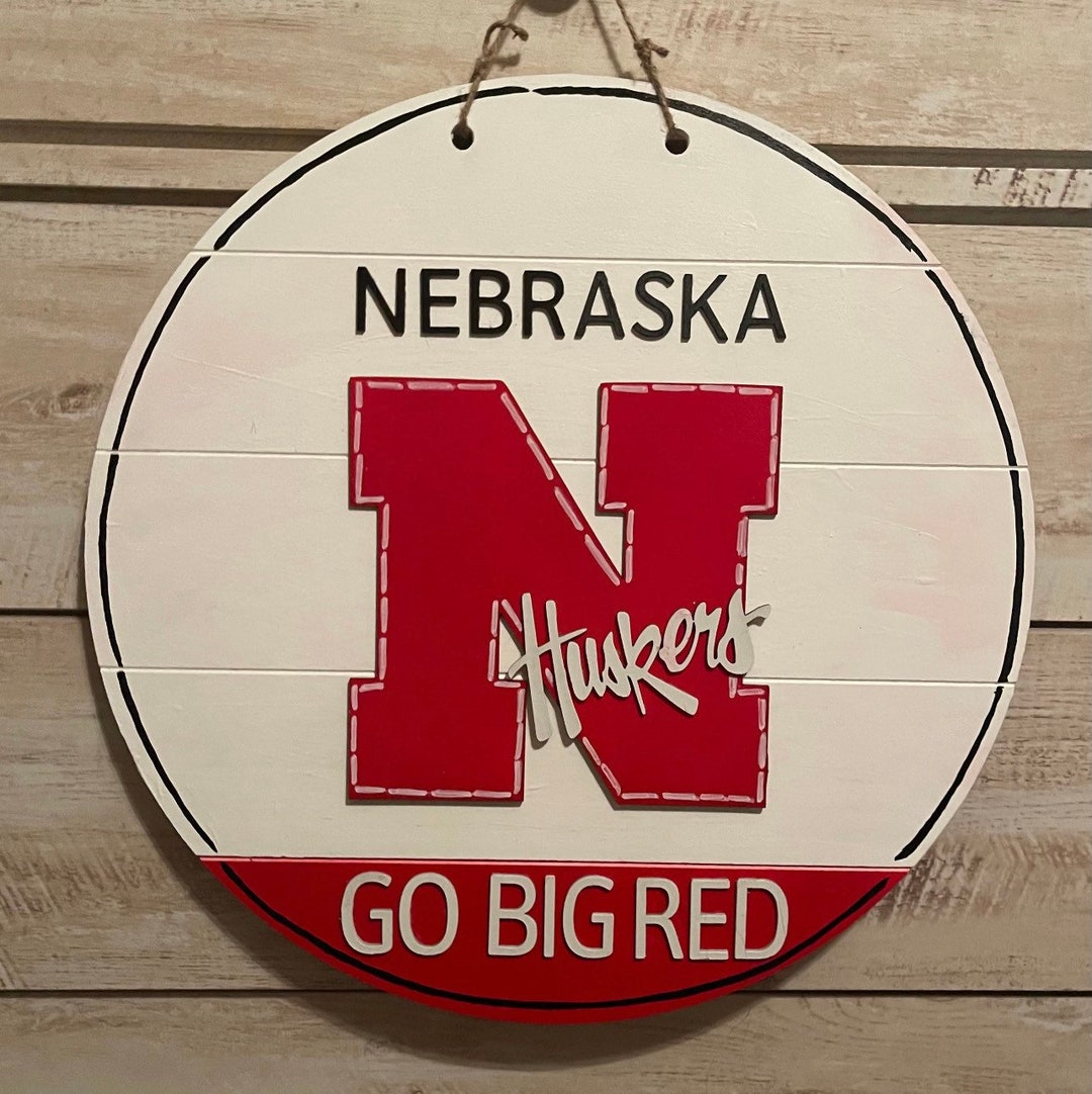 Nebraska Husker Door Hangers - Etsy