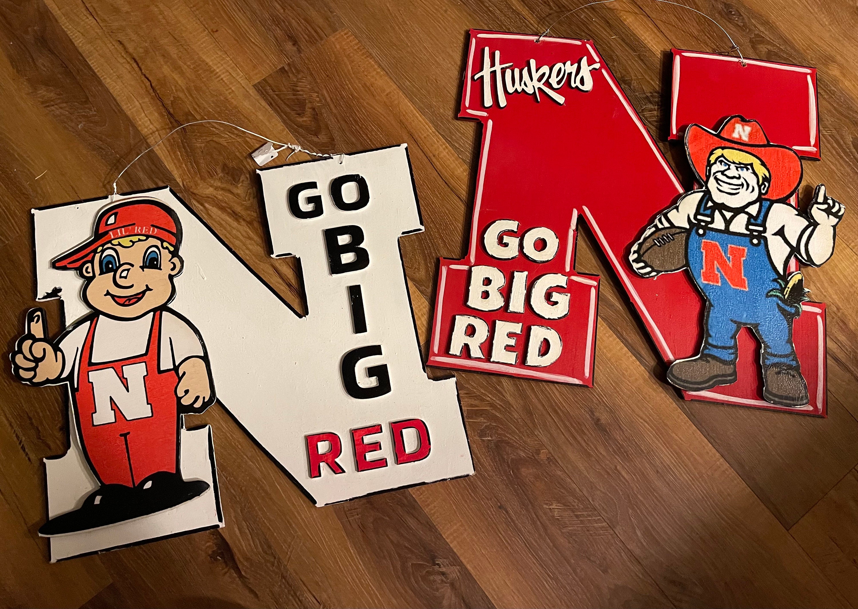 Licensed Husker Mascot Door Hanger! - Etsy