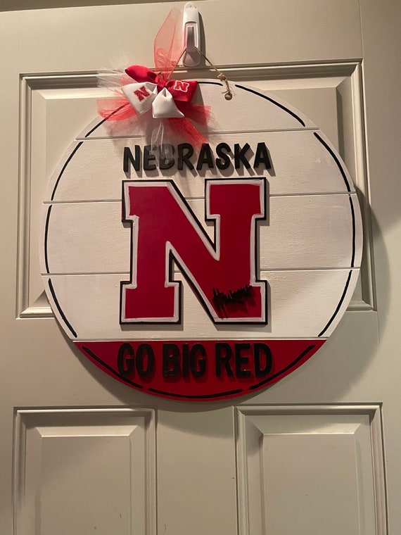Nebraska Husker Door Hangers - Etsy