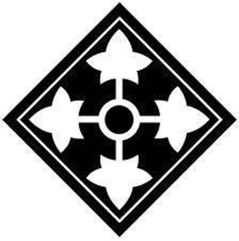 Hand Etched 4th ID infantry Division Bullet Air Freshener - Etsy