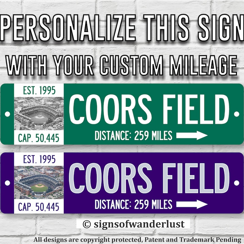 Coors Field - Etsy