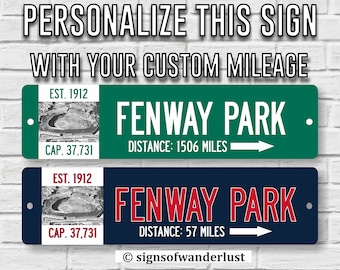 Boston Red Sox Fenway Park Custom Hand Painted Cold Beer Concession ...