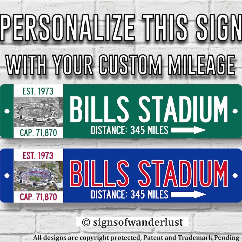 Buffalo Bills Sign - Etsy