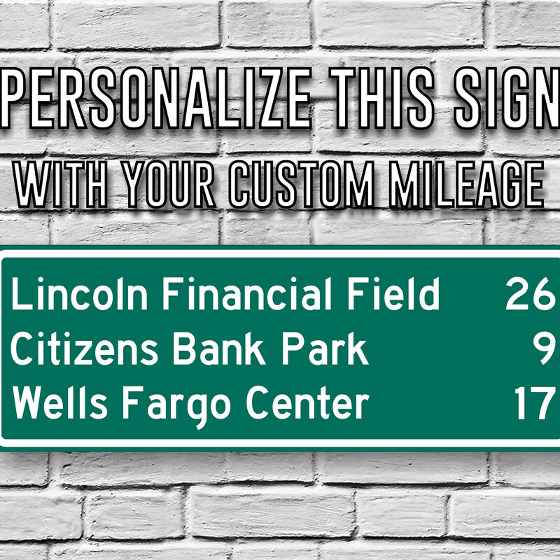 Mileage Signs - Etsy