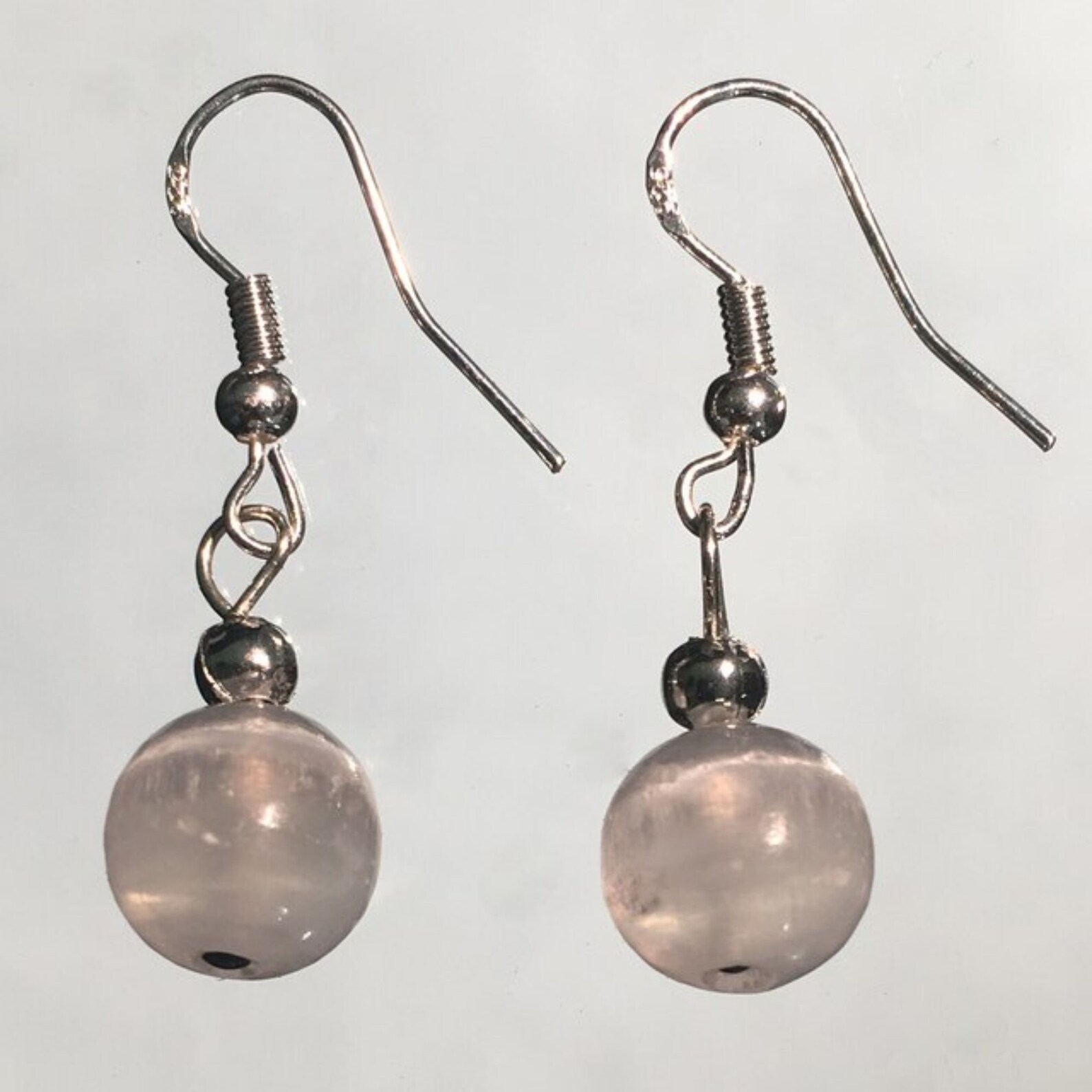 Selenite Earrings Selenite Jewelry Crystal Healing Calm | Etsy