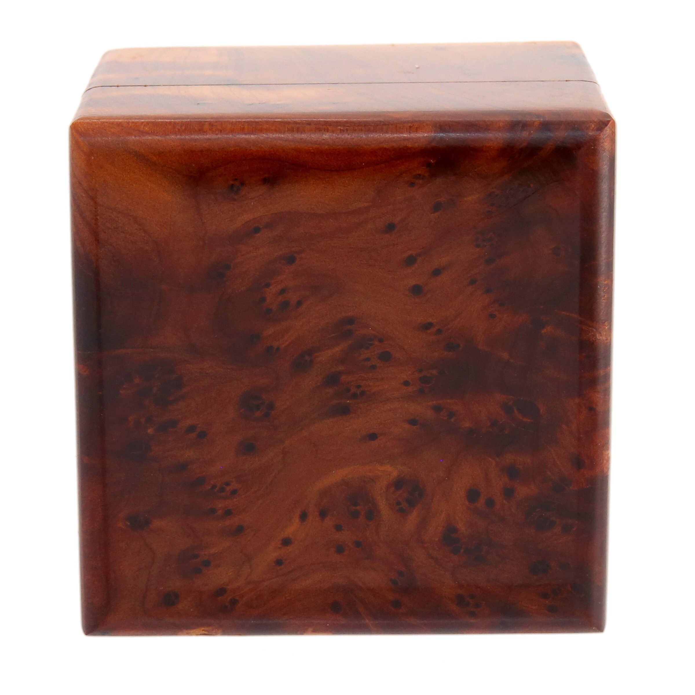 Thuya Wooden Medium Square Box - Etsy