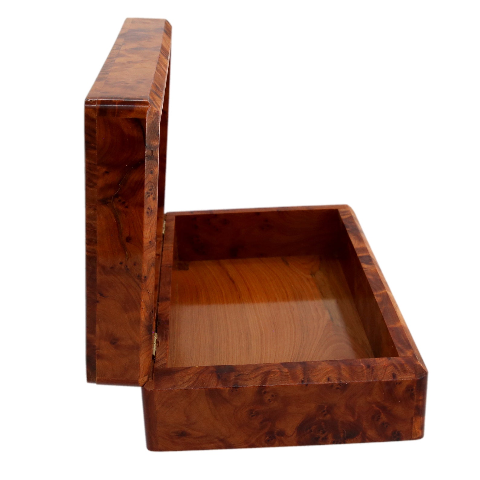 Large Thuya Wooden Rectangular Box With Hinges Gift Box - Etsy