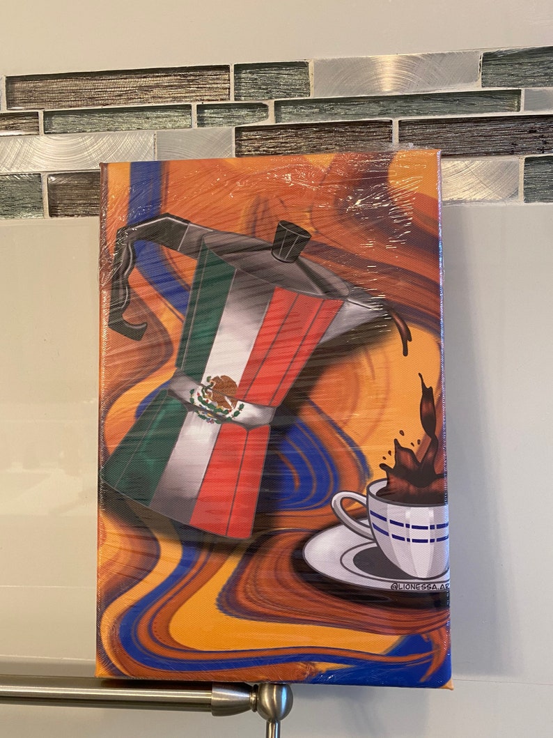 Cafecito Time Canvas Print - Etsy