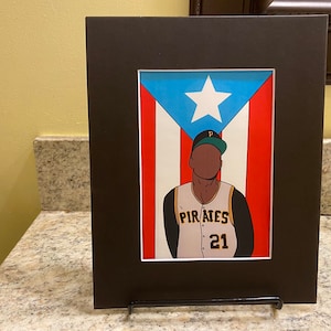 Roberto Clemente Svg - Etsy