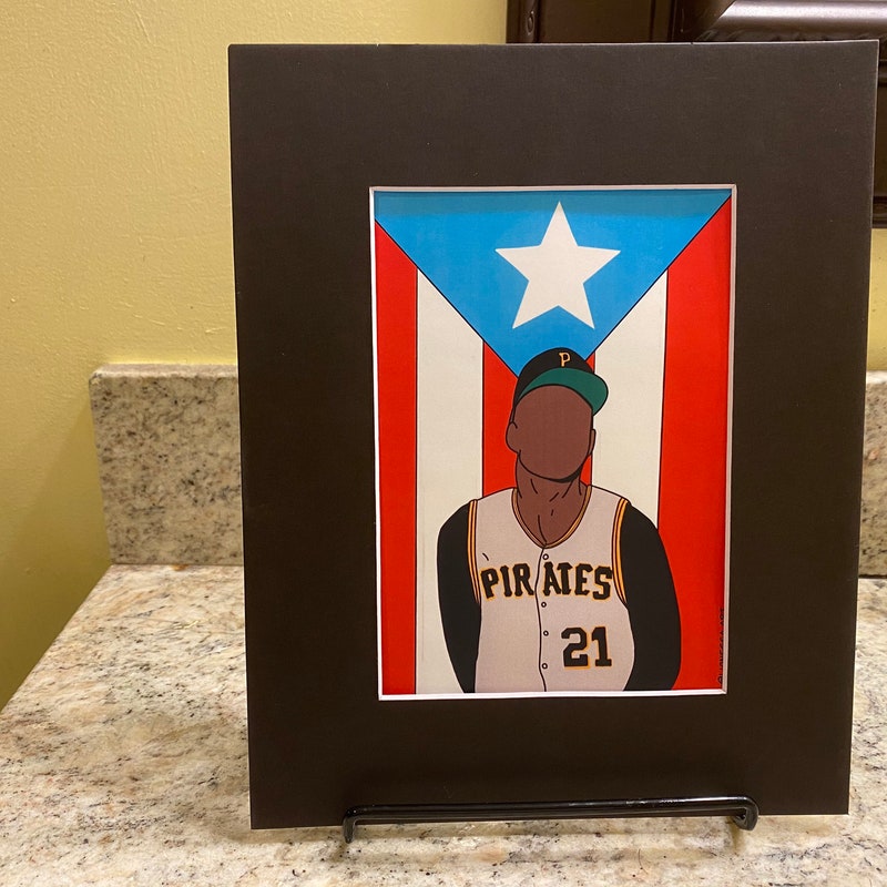 Roberto Clemente Svg - Etsy