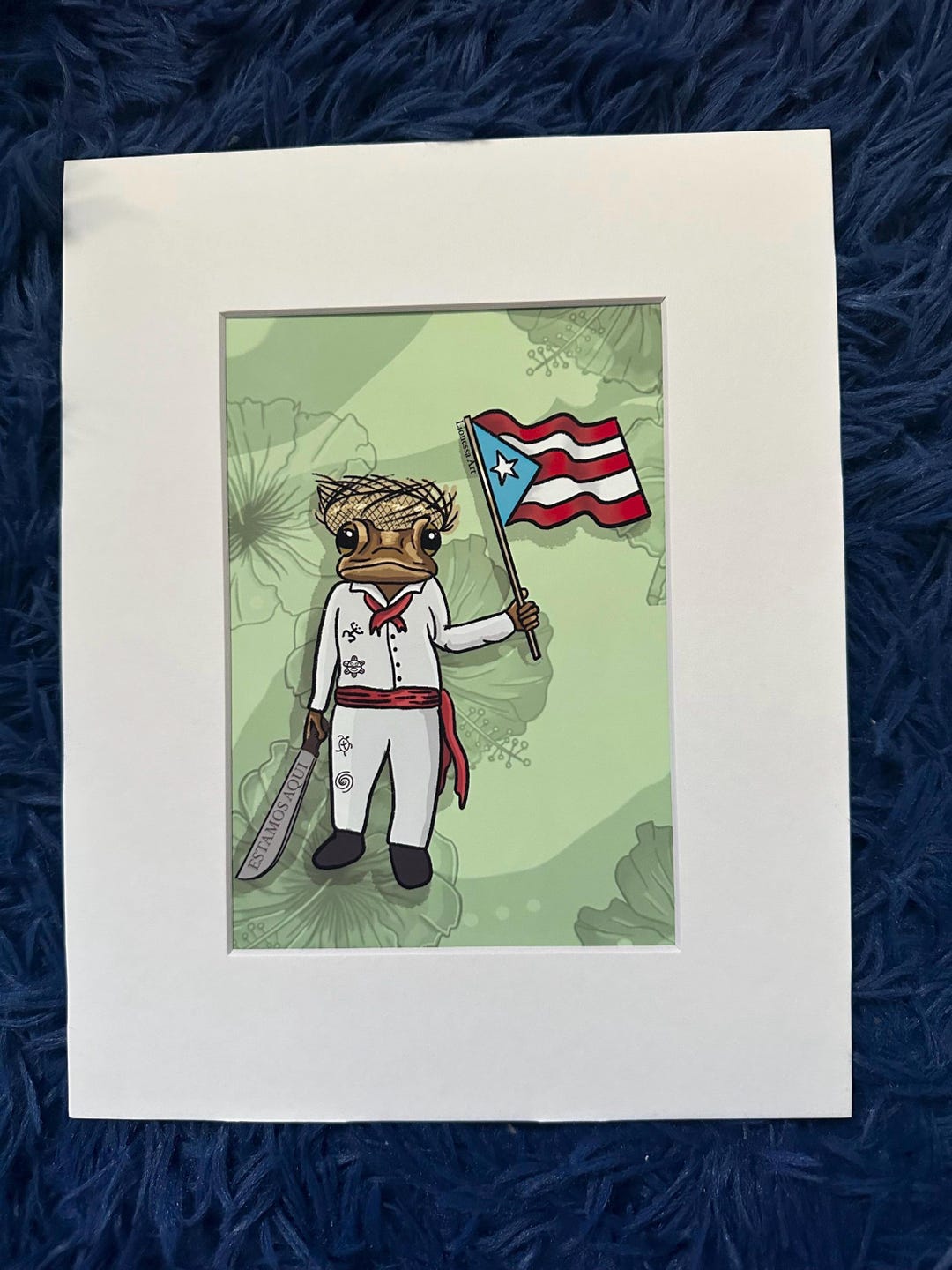 Sapo Concho Jibaro Art Print - Etsy