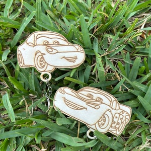 Cars Lightning Mcqueen Pixar Keychain Holder - Etsy