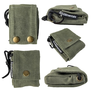 Artisan Forager Pouch™ | Folding Belt Pouch | Handmade Waxed Canvas ...