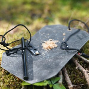 Forest Fundamentals™ Artisan Fire Mat | Handmade Genuine Leather ...