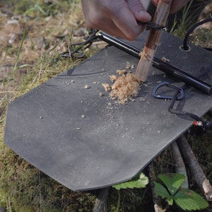 Forest Fundamentals™ Artisan Fire Mat | Handmade Genuine Leather ...