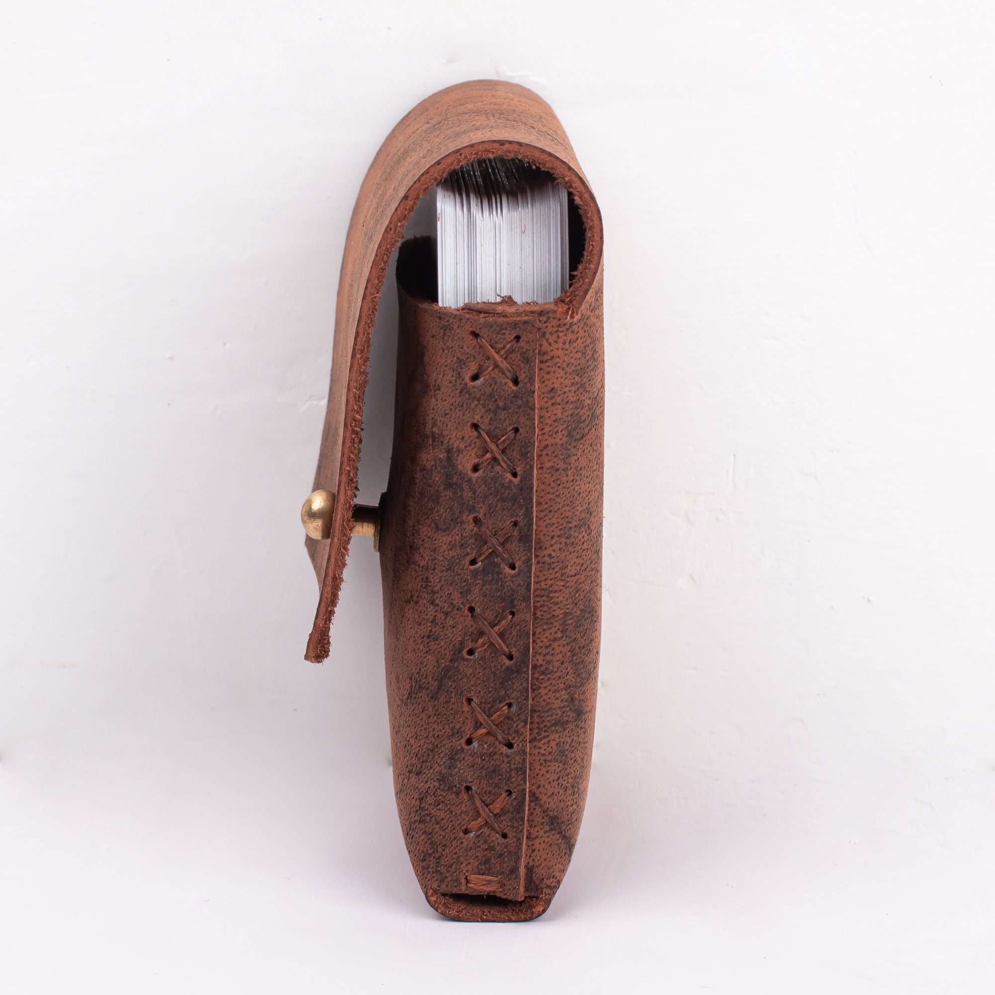 Personalized Leather Playing Card Holder Leather Playing Card Deck Case ...