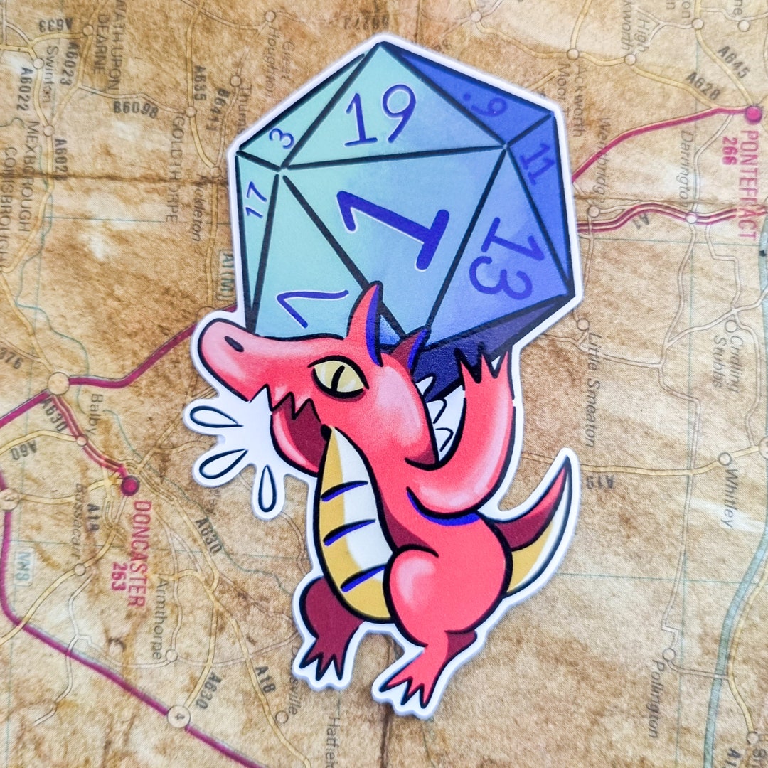 Unlucky Kobold Sticker - Etsy