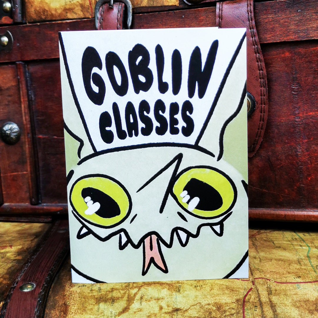 Goblin Classes Zine - Etsy