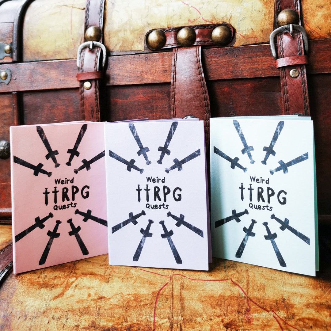 Weird TTRPG Quests Mini Zine - Etsy UK