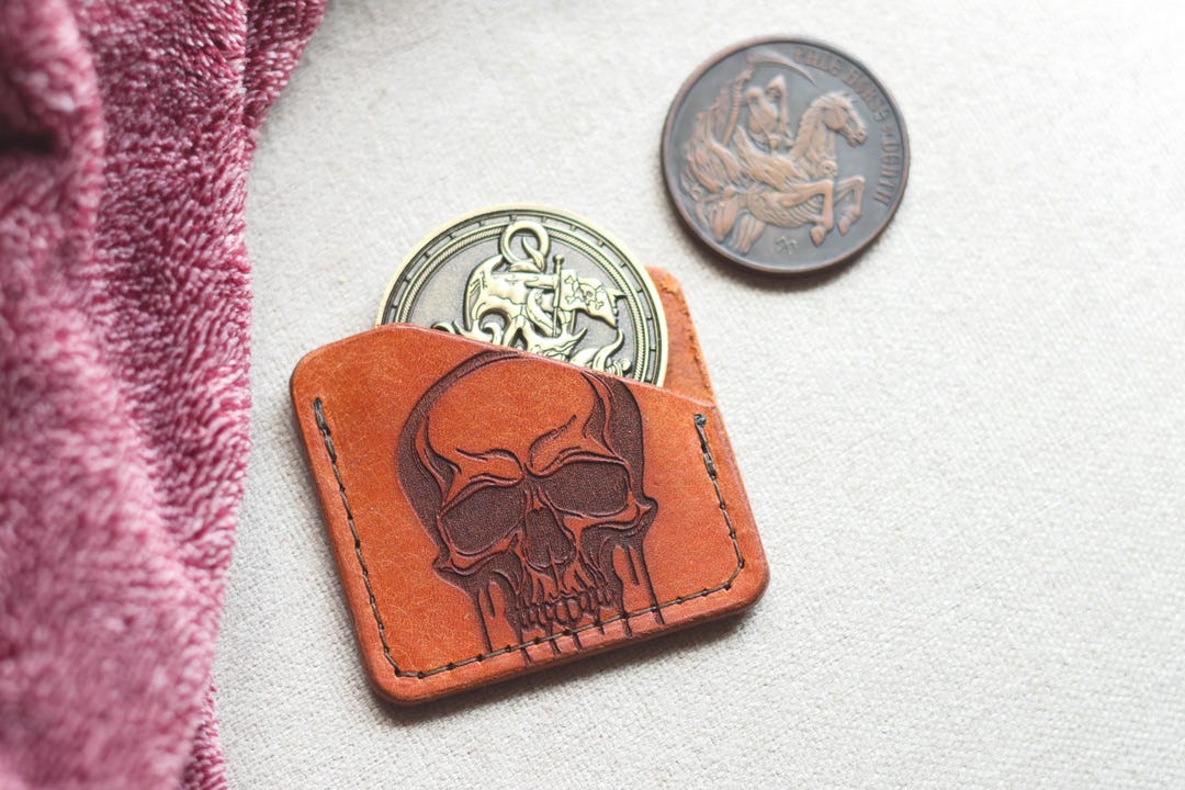 Coin Slip, EDC Coin Slip, Challenge Coin Storage, Every Day Carry Gift ...