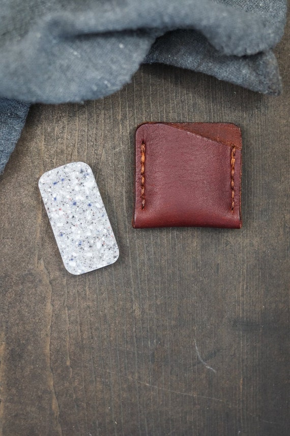 Handmade GREY Fidget Nidget fidgetworry stone for adults or children ...