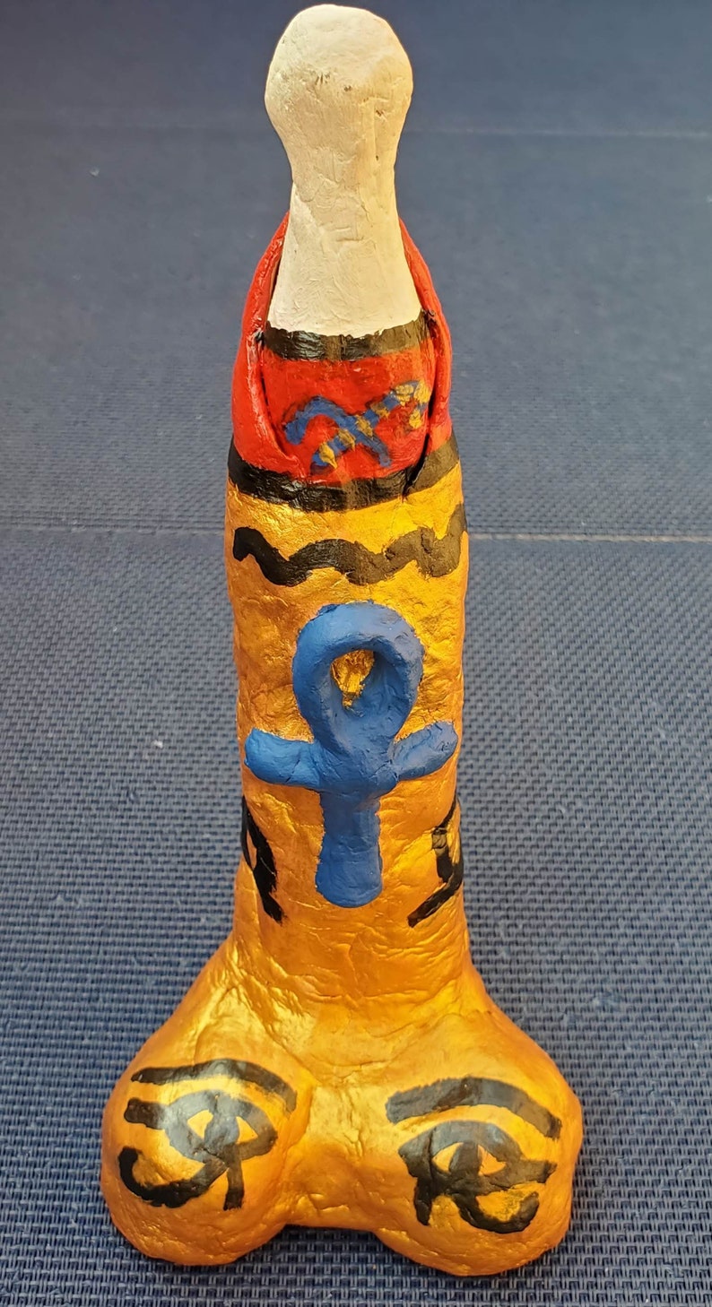 Ancient Egyptian Handmade Penis-shaped Clay Sculpture - Etsy
