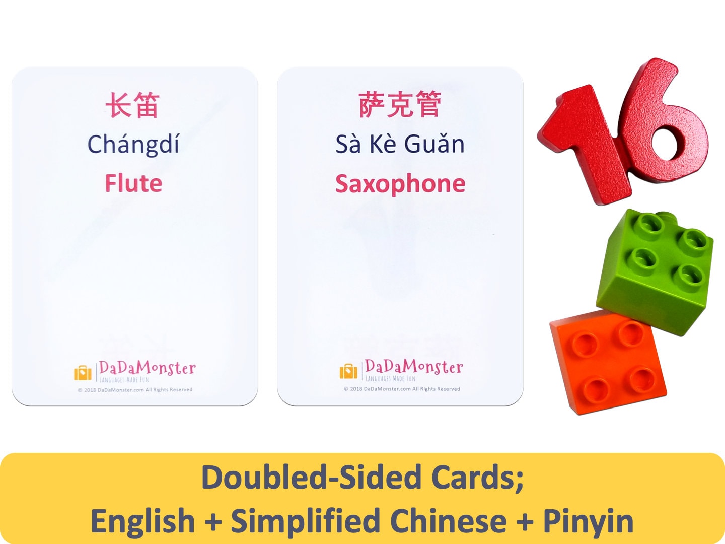 Mandarin Flash Cards // Musical Instruments //12 Cards montessori ...