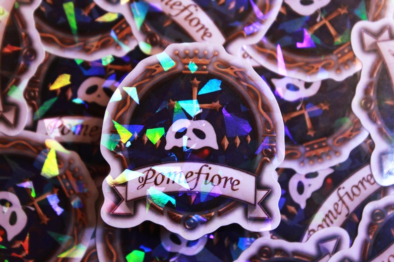 Holographic Twisted Wonderland Stickers | TWST - Etsy