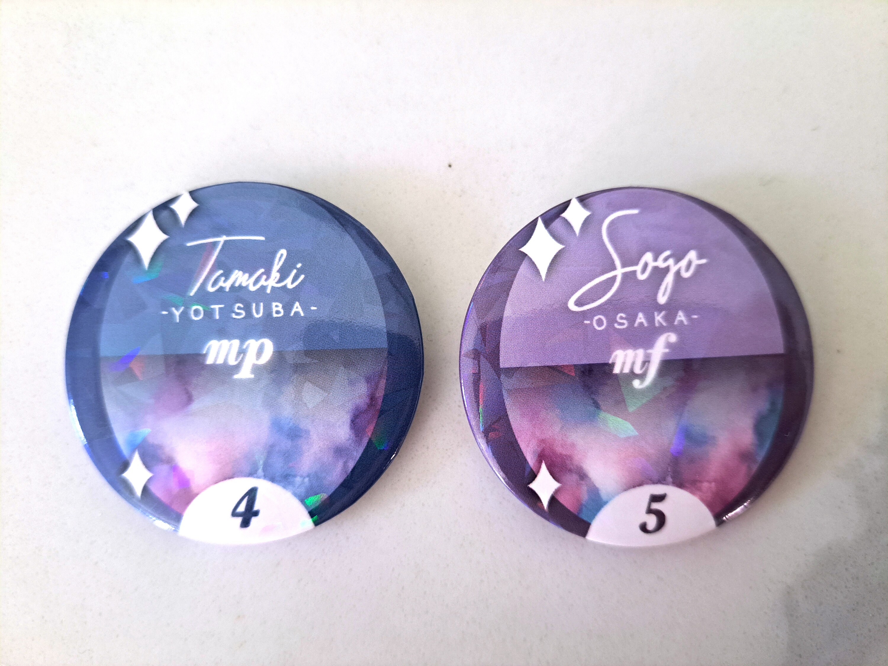 Holographic Idolish7 Graphic Buttons Fly Away Pythagoras Trio Mezzo - Etsy
